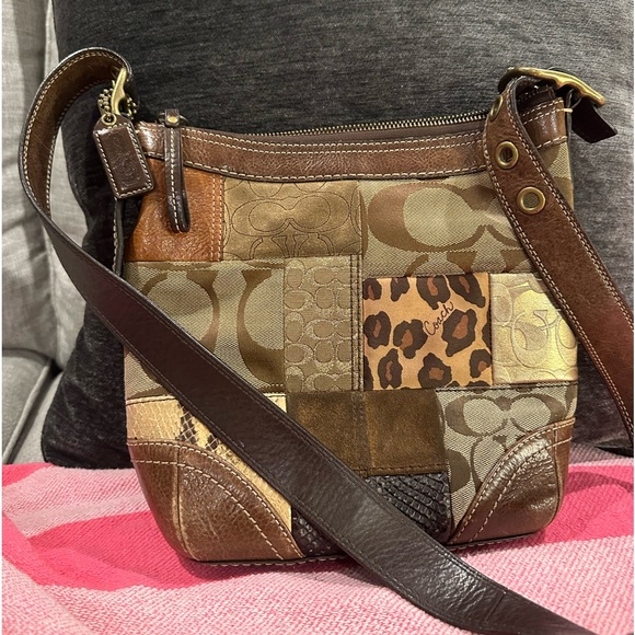 Coach | Bags | Coach Patchwork Crossbody Vintage | Poshmark